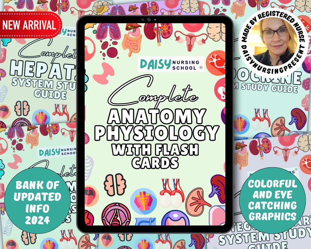 Ultimate Anatomy and Physiology 150+ Pages, Anatomy Study Guide ...