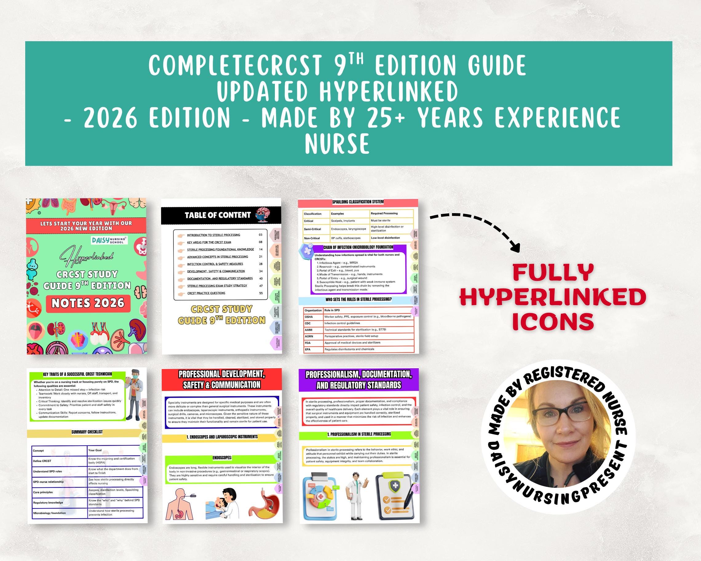CRCST Study Guide 2026, Flashcards, Sterile Processing Technician Exam ...