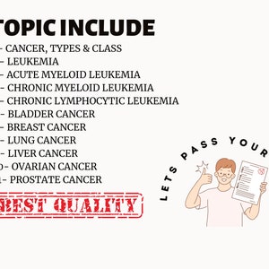 Cancer Nursing Notes: Study Guide Bundle (digital Download) - Etsy