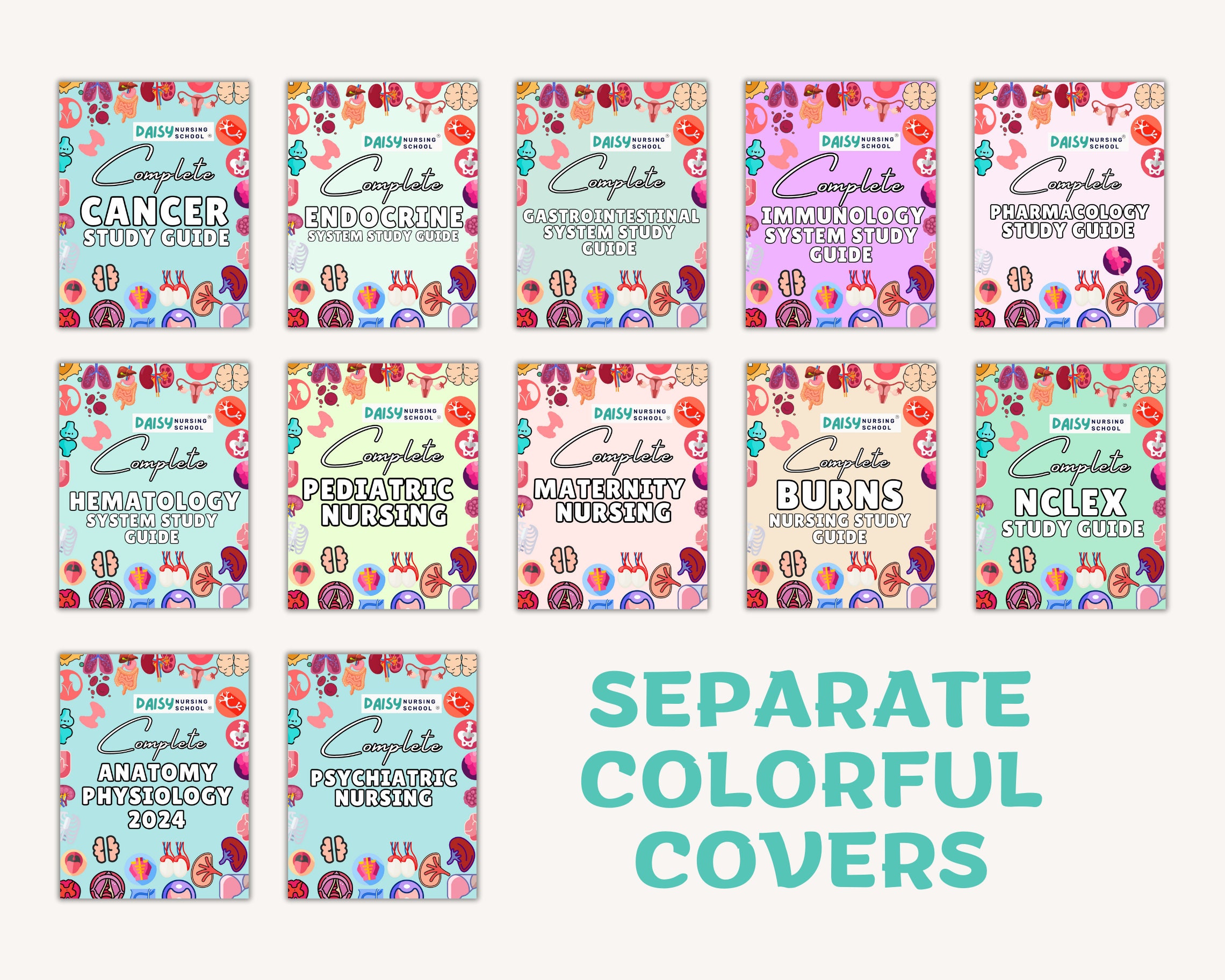 Ultimate Nursing School Notes, Nursing Notes, Nursing Bundle, Nursing ...