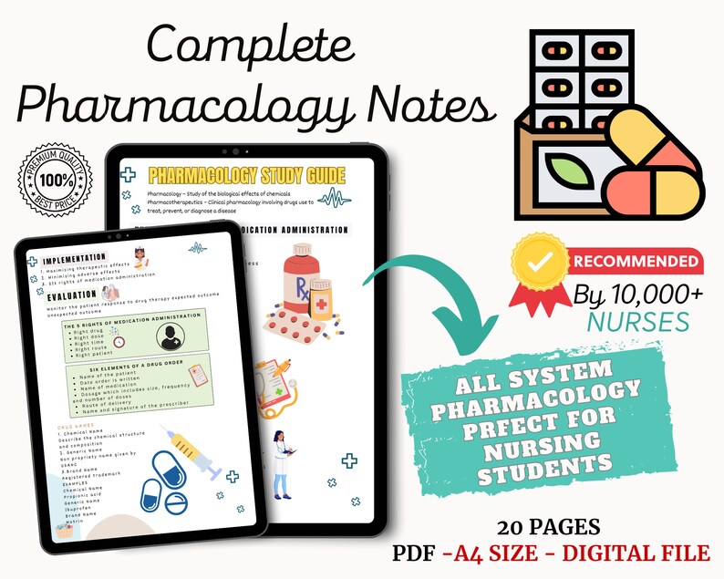 Ultimate Nursing School Notes Nursing Notes Nursing Bundle - Etsy