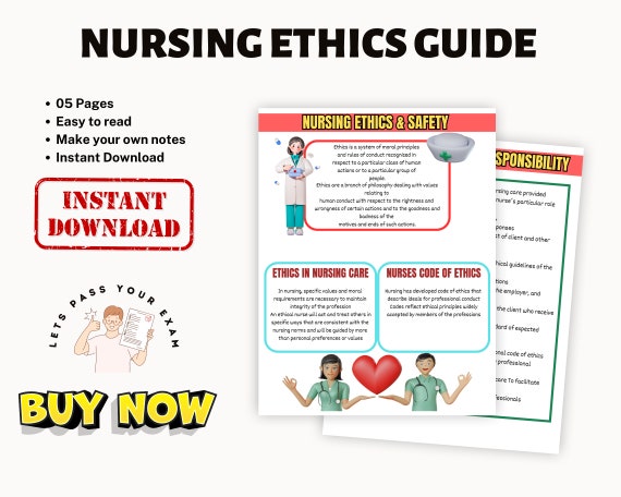 Printable Nursing Code Of Ethics