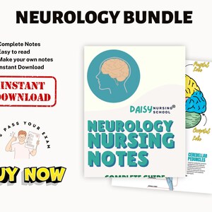 MED SURG: Neurological System, Neuro Bundle Notes, Med Surg Notes ...