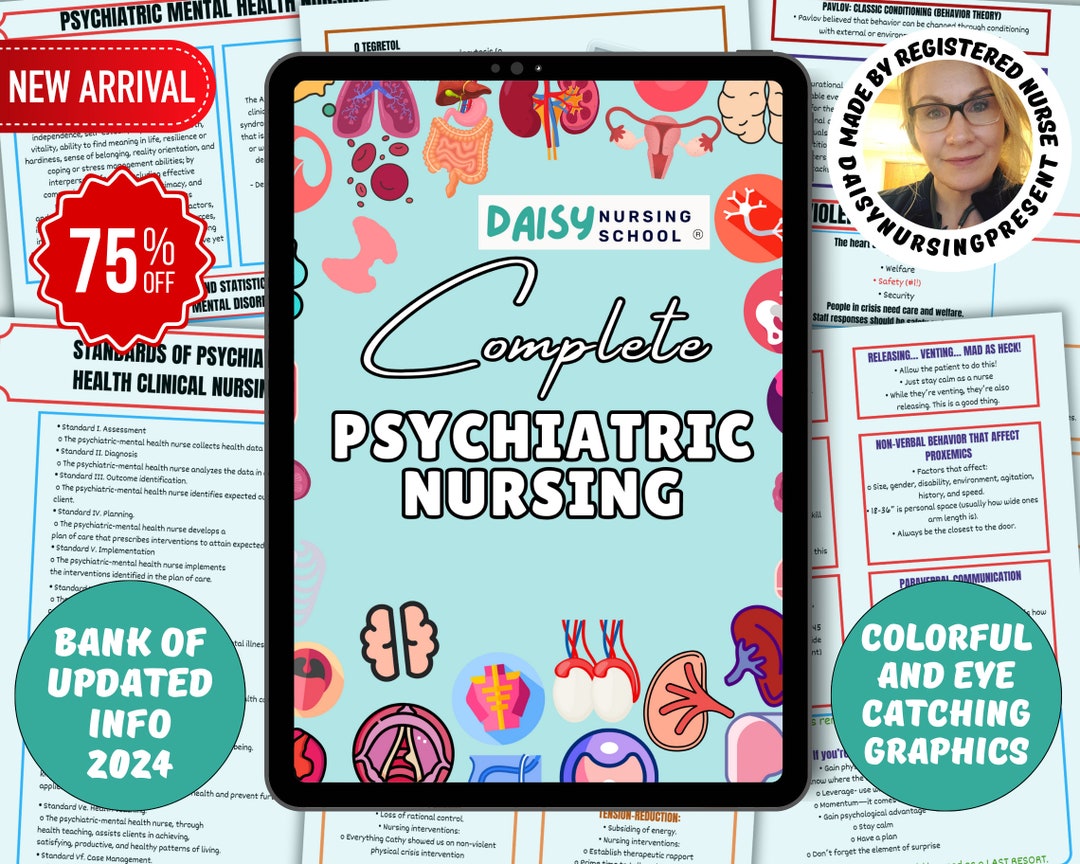 Ultimate Psychiatric Mental Health Nursing Study Guide Bundle With Most ...