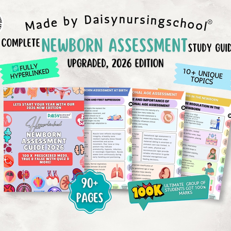 Newborn Reference Sheets - Etsy