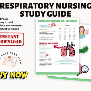 Med-surg Nursing Study Guide Bundle: RN/PN Exam Prep (digital Download ...