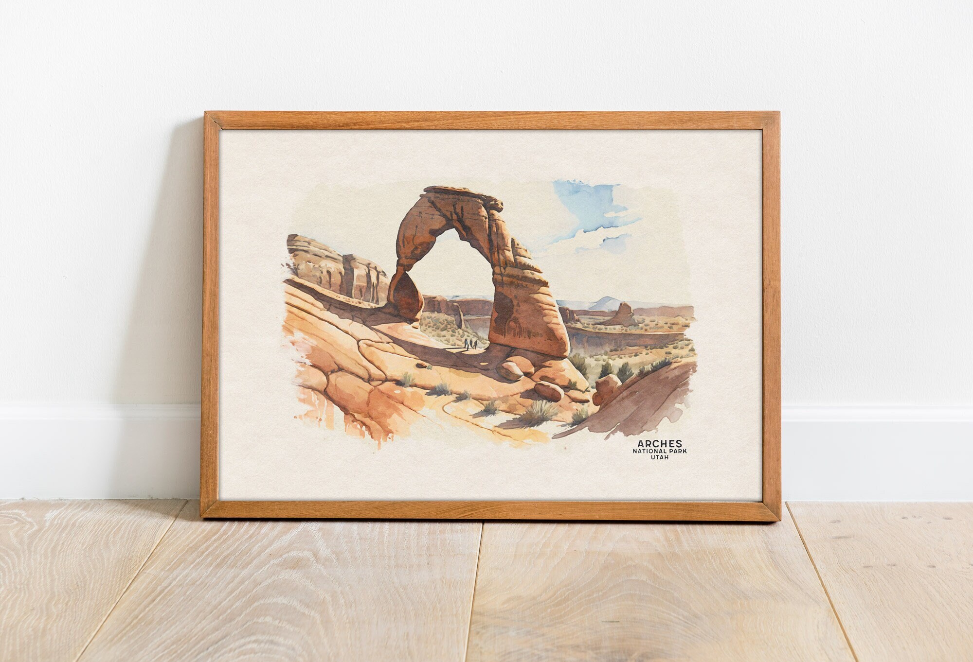 Arches National Park Poster National Park Prints Utah Travel - Etsy