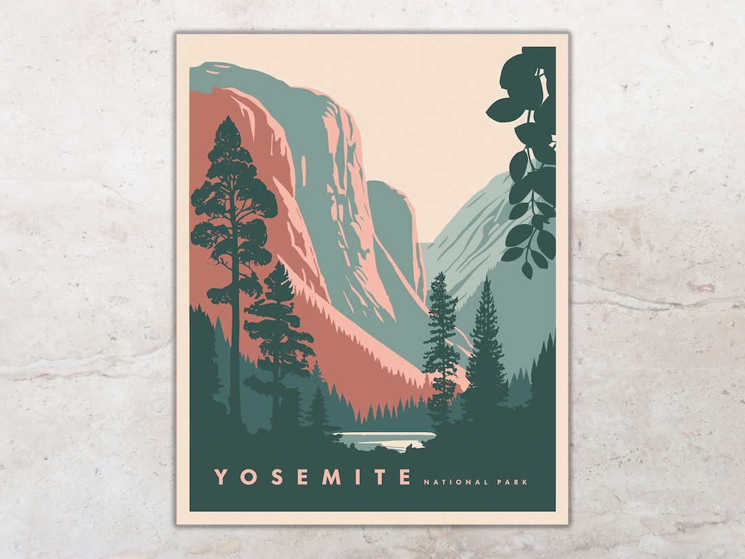 Yosemite Sticker, Yosemite National Park Sticker, California Decal ...