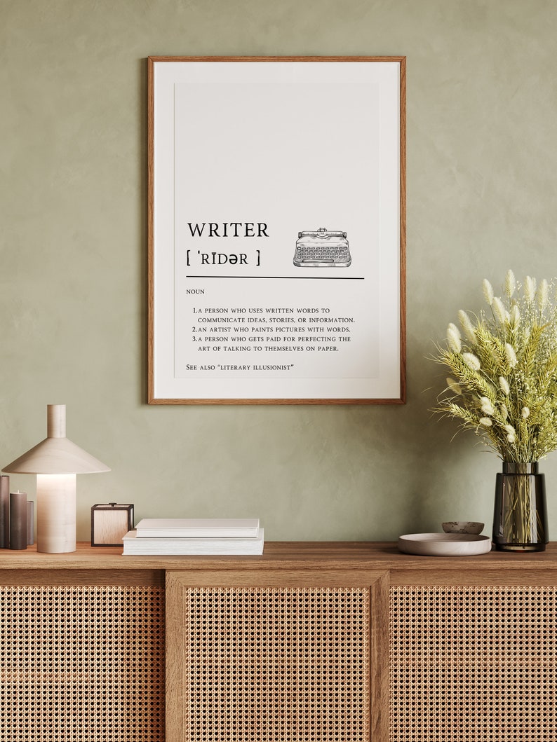 Literary Inspiration: Printable Dictionary Art for Writers - Unique ...