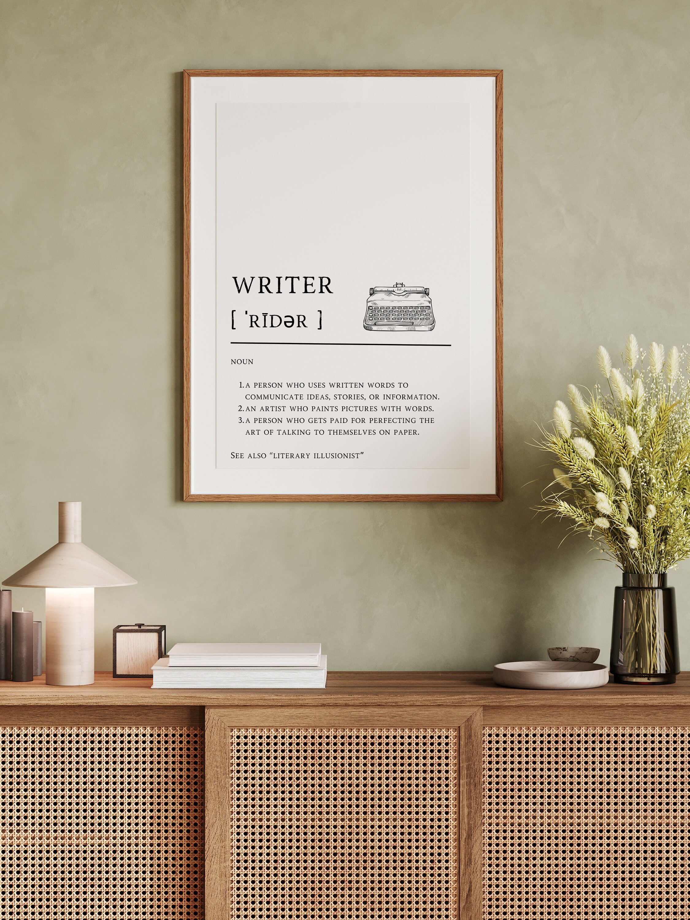 Literary Inspiration: Printable Dictionary Art for Writers - Unique ...