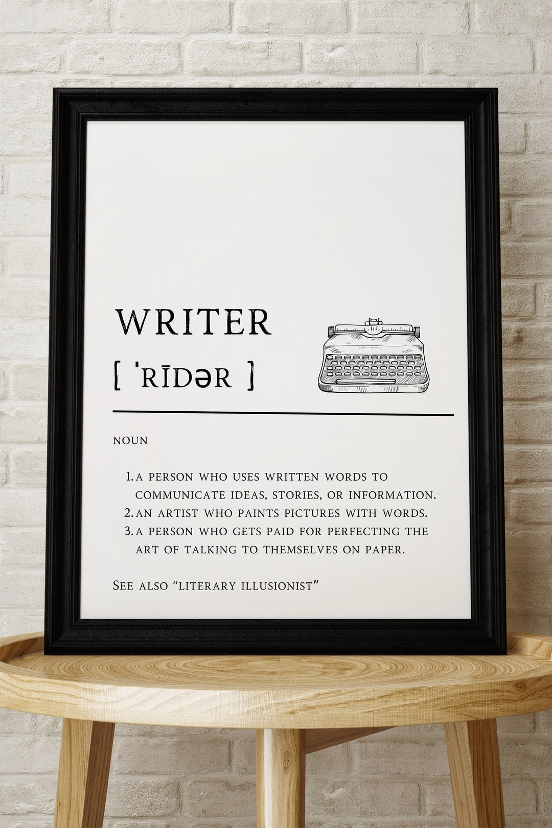 Literary Inspiration: Printable Dictionary Art for Writers - Unique ...