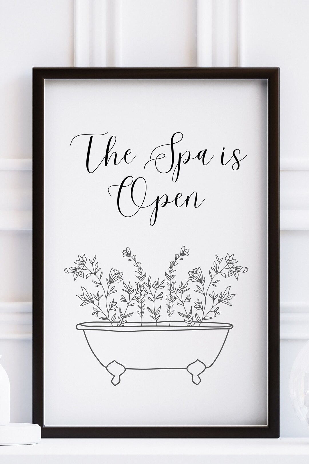 Relaxing Bathroom Decor | Inspirational Bathroom Art | Bathroom Art ...