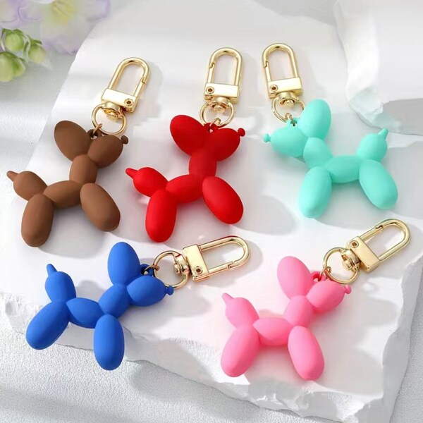Balloon Dog Keychain - Etsy