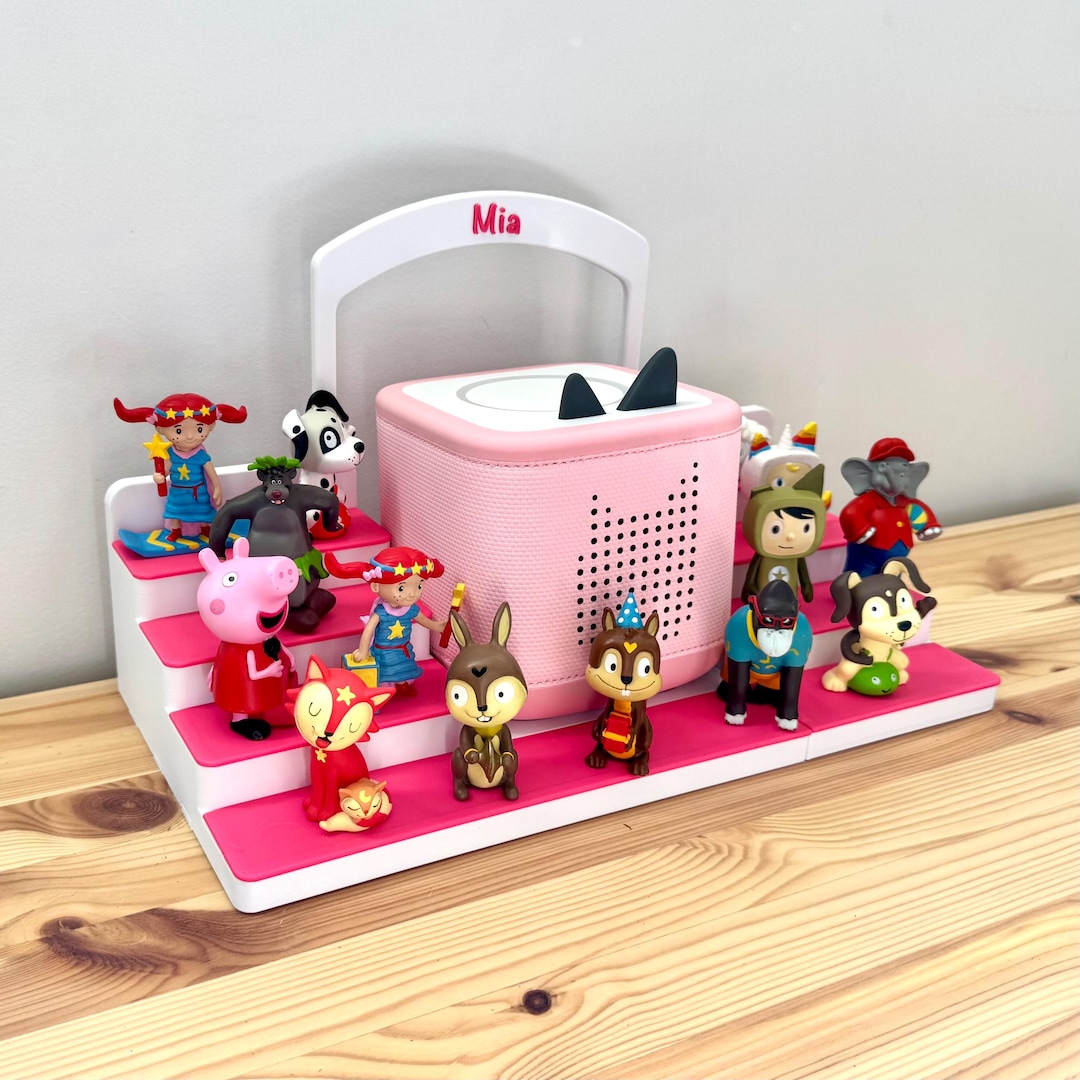 Personalised Toniebox 2 Shelf Large | Magnetic Figure Storage, Tonie ...