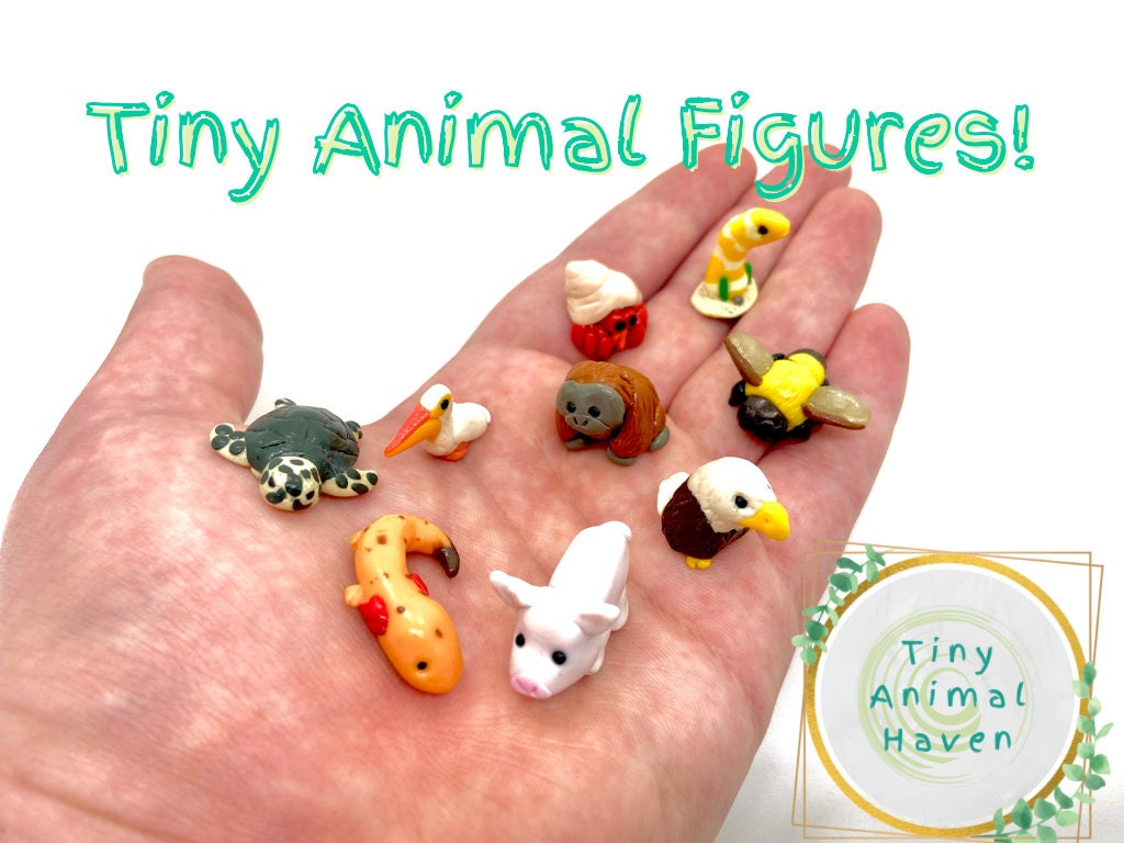 Miniature Clay Animals