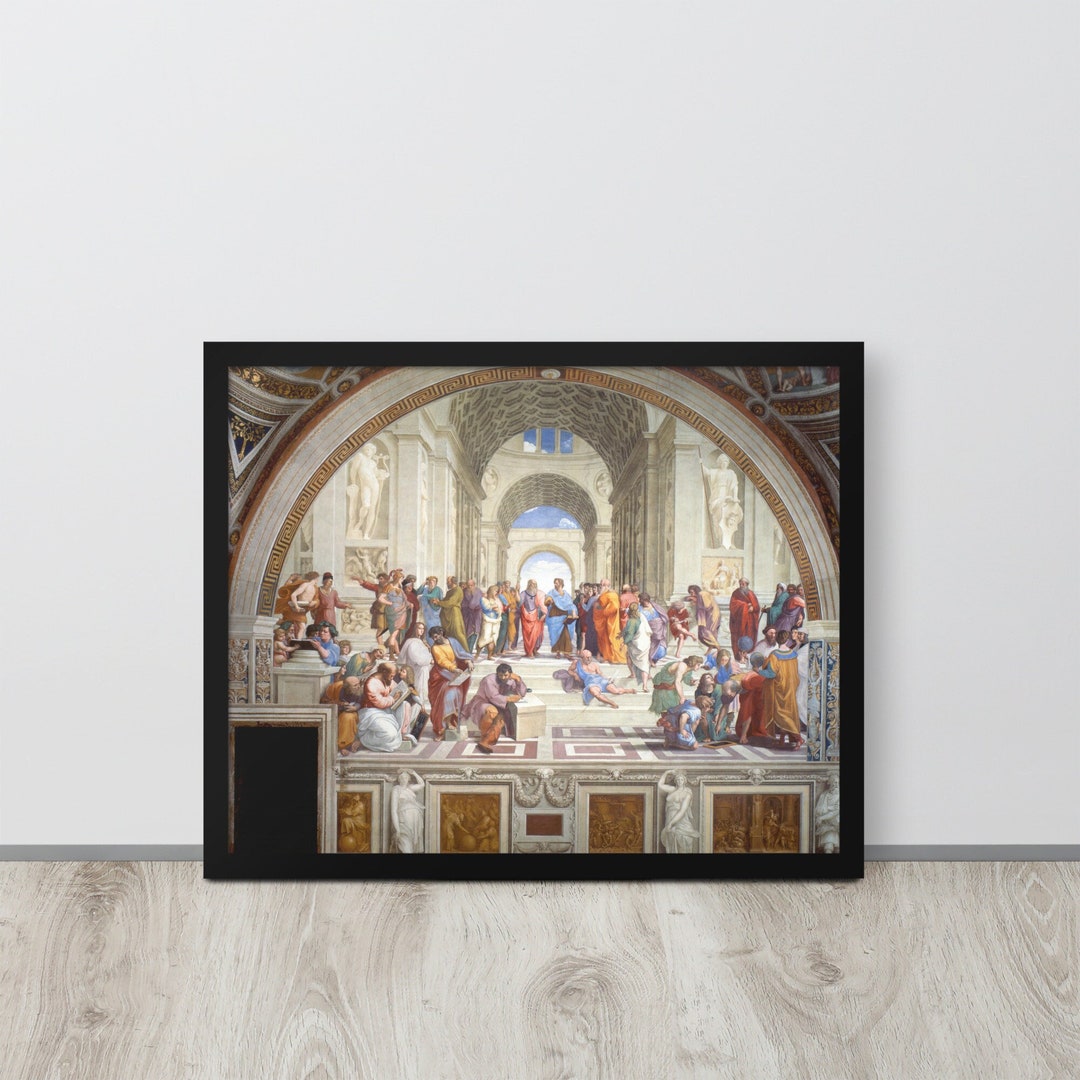 Raphael's the School of Athens (1511) Famous Painting - Etsy
