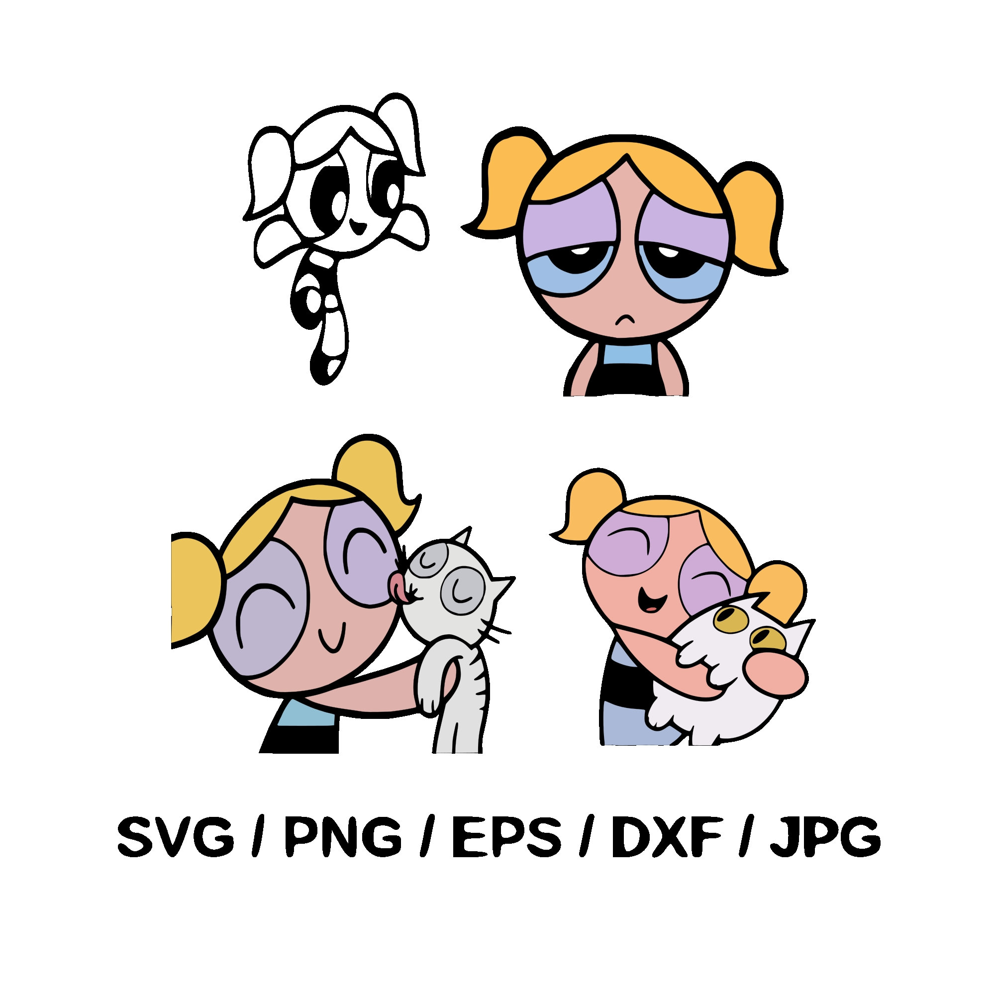 Bubbles Powerpuff Girls Sad