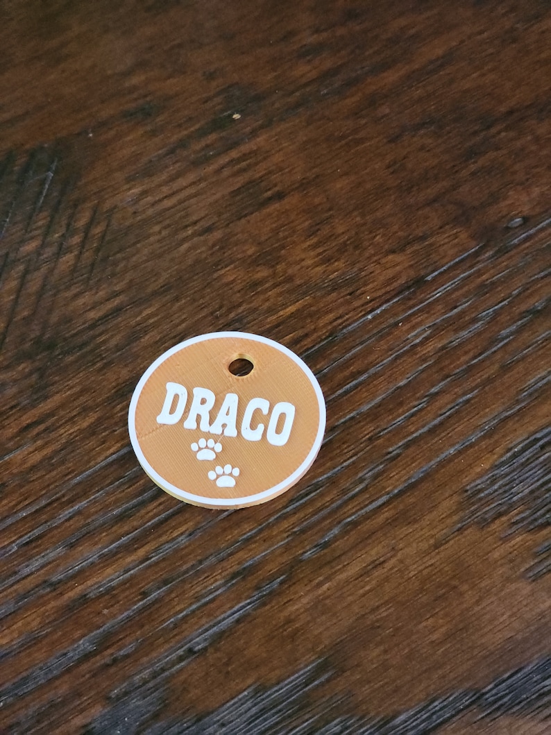 3D Printed Personalized Dog Tags | Pet Tags | Cat Tags | Custom Pet ID ...