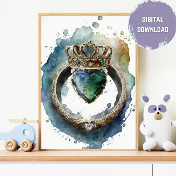Claddagh Wall Art - Etsy