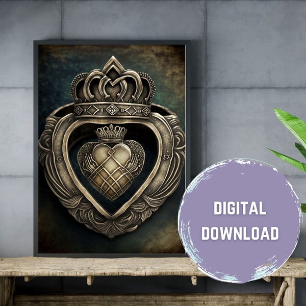 Claddagh Wall Art - Etsy