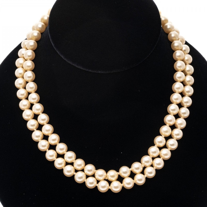 Double Strand Pearls - Etsy