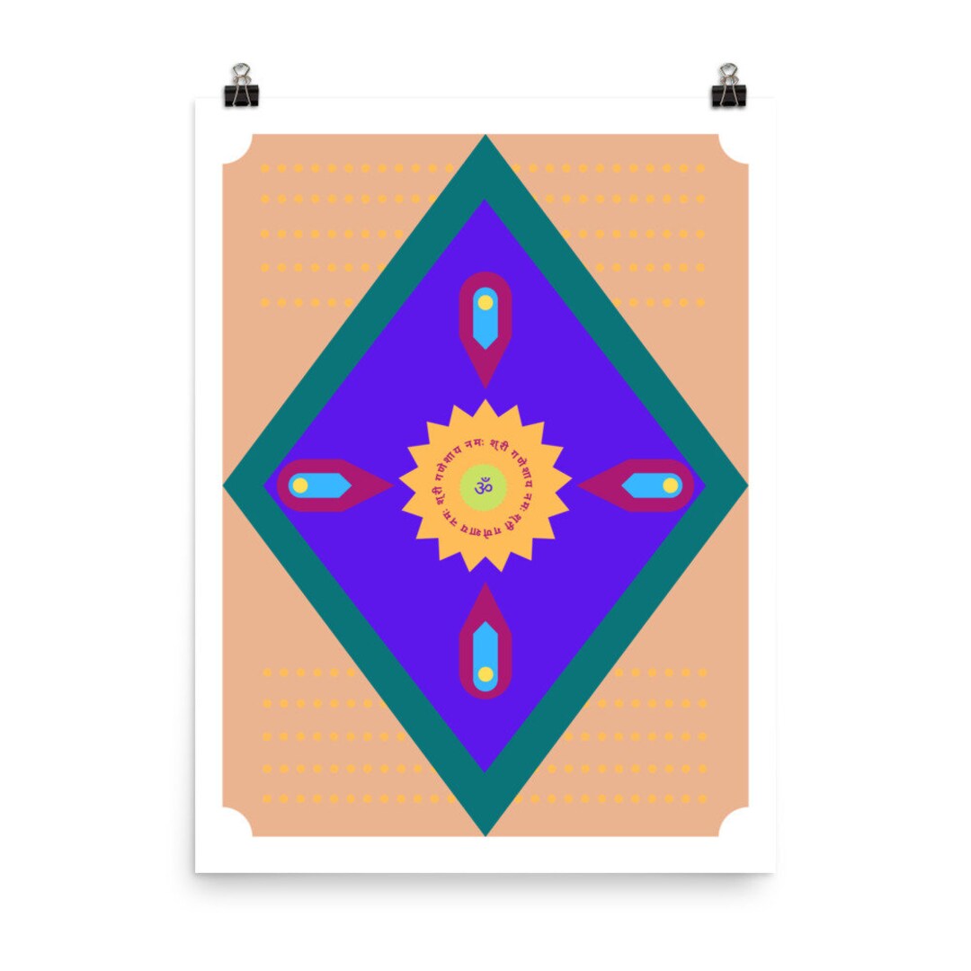 OM Shree Ganeshay Namah Poster - Etsy