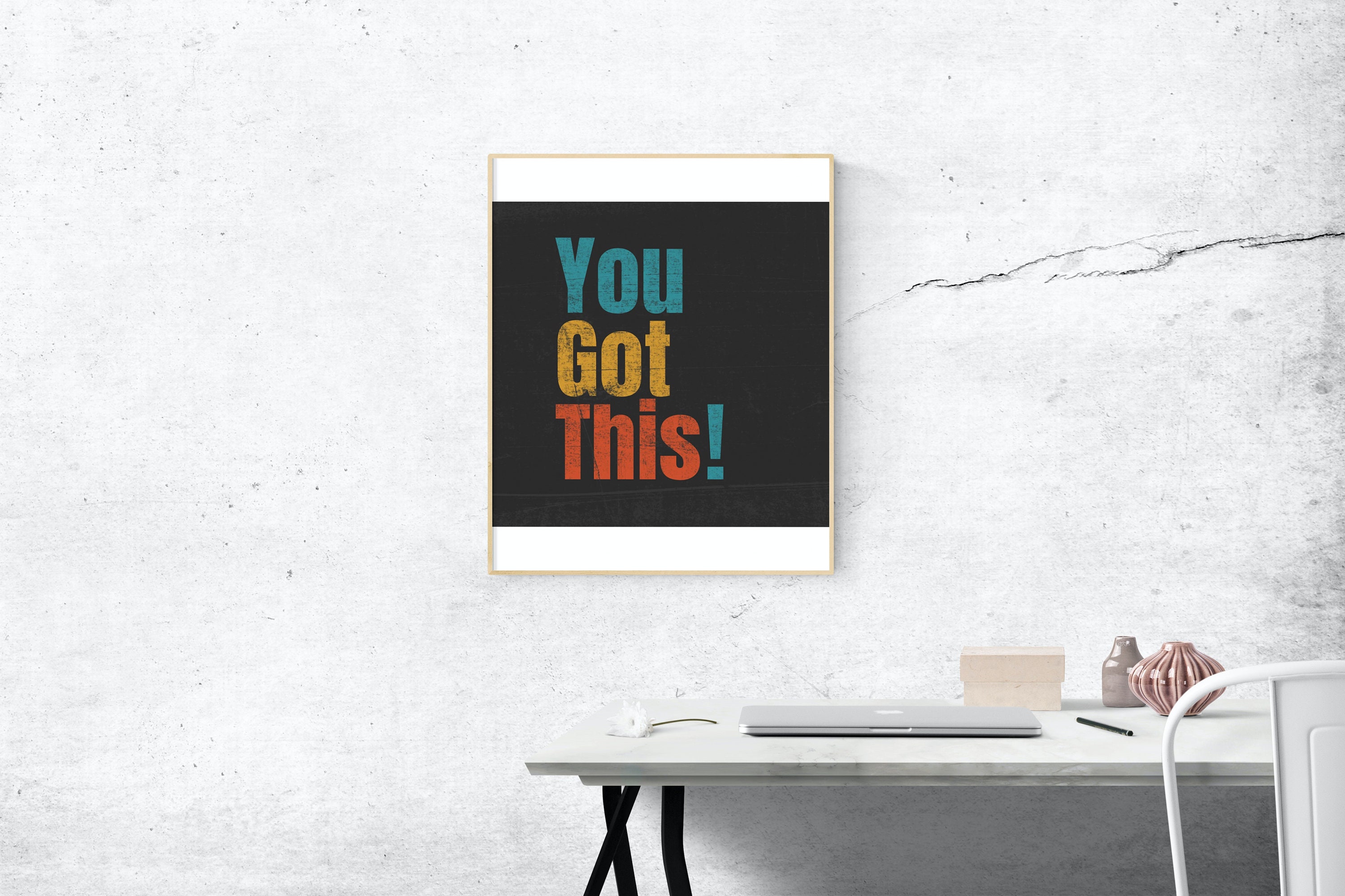 Motivational Poster,motivational Poster Colorful Wall Art,motivational ...