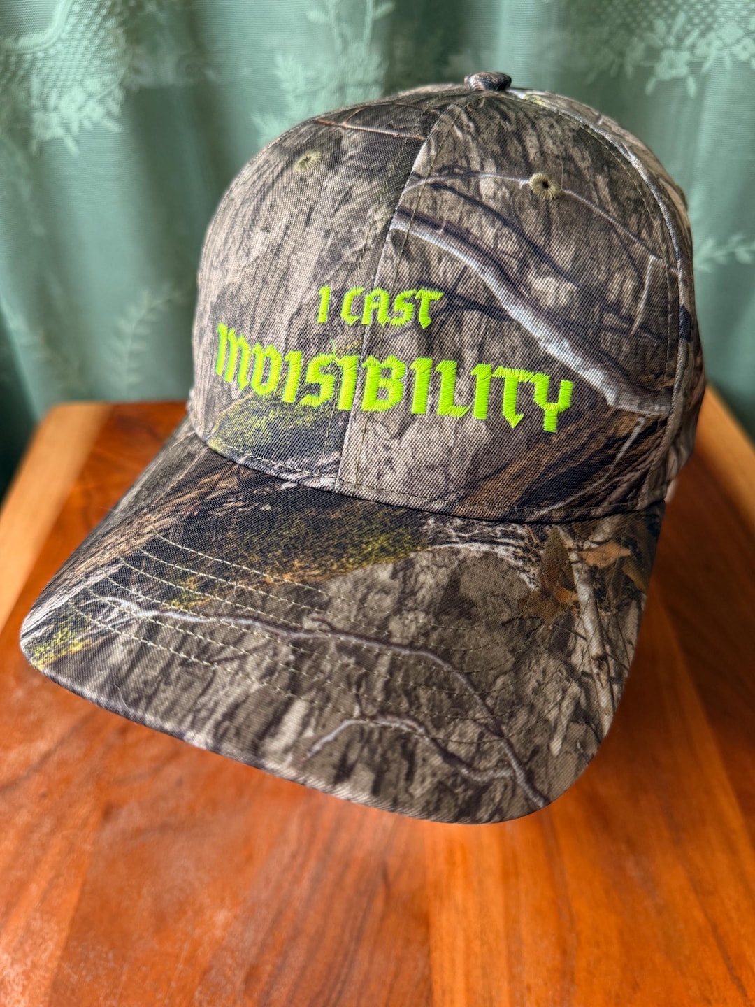 I Cast Invisibility Camo Hat | Embroidered Dnd Hat, Tabletop Gamer Gift ...