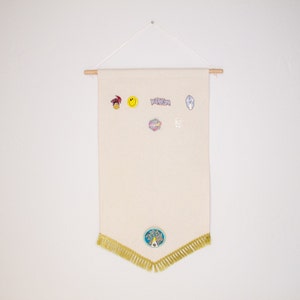 Enamel Pin Banner Display | Customizable - Etsy