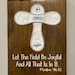 Baseball Cross Plaque - Etsy