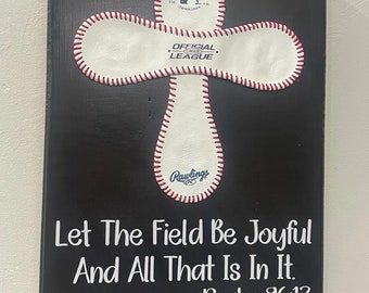 Shadow Box - Baseball Cross - Etsy