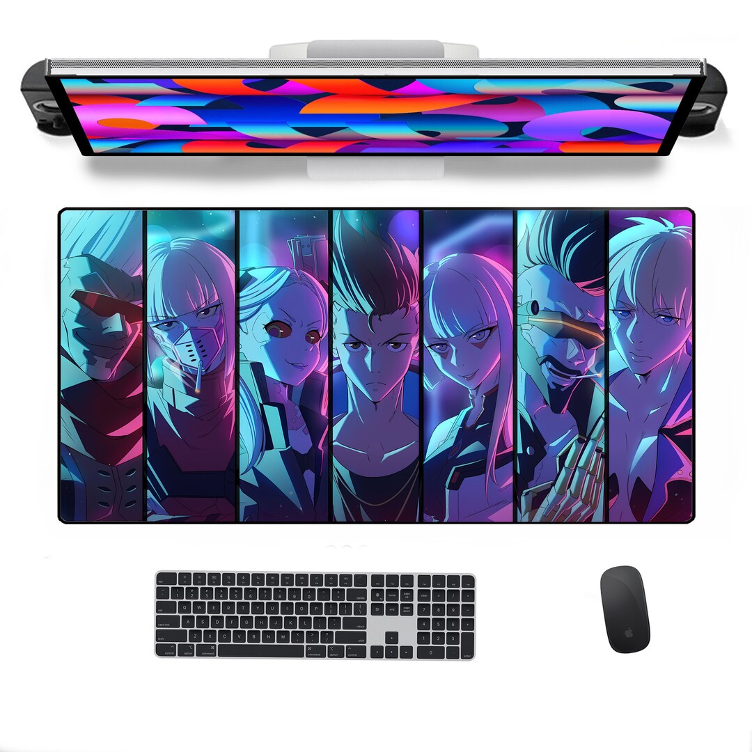 Big Gaming XXL Mouse Pad Desk Mat Mousepad Cyberpunk Edgerunners Anime ...