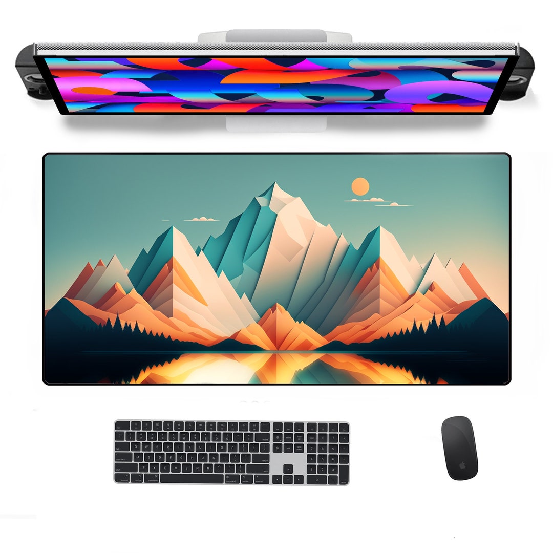 Big Gaming XXL Mouse Pad Desk Mat Mousepad Mountain Nature Landscape ...