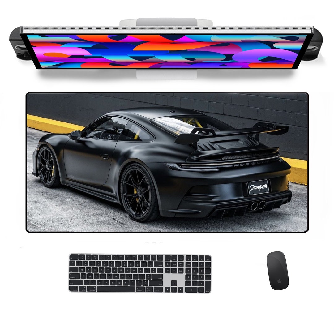 Big Gaming XXL Mouse Pad Desk Mat Mousepad Car 911 GT3 Tuning Home ...