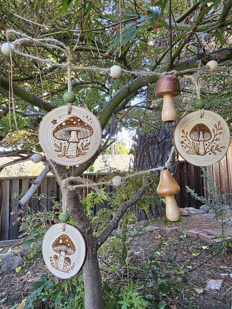 Enchanted Forest Charm Garland - Etsy