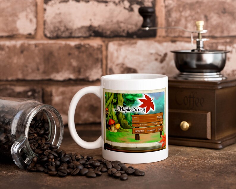 Maplestory Login Screen Mug - Etsy