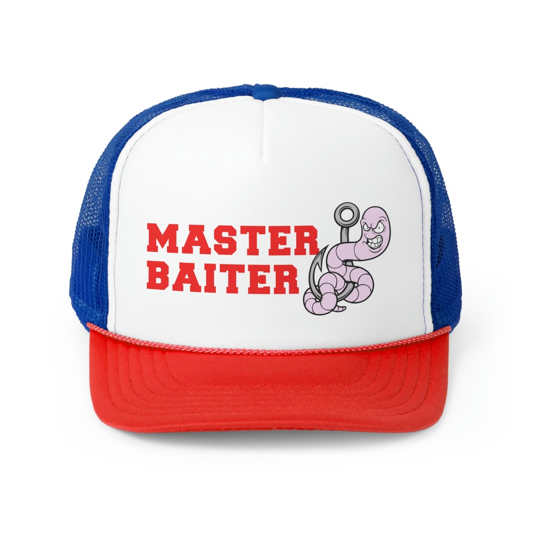 Bait Master Unisex Trucker Hat, Funny Fishing Gifts, Funny Trucker Hats ...