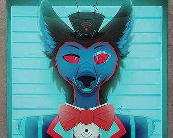 Hazbin Hotel Vox Art Print - Etsy