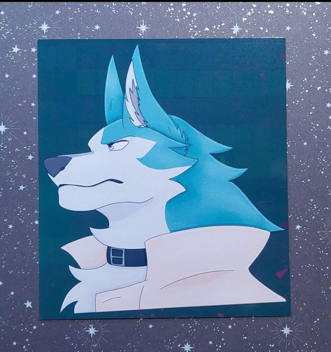 Shirou Ogami BNA 11cm Art Print furry Anime Wolf - Etsy