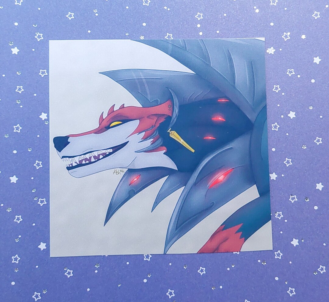 Naafiri League of Legends Art Print: 4x4 Gloss Paper - Etsy