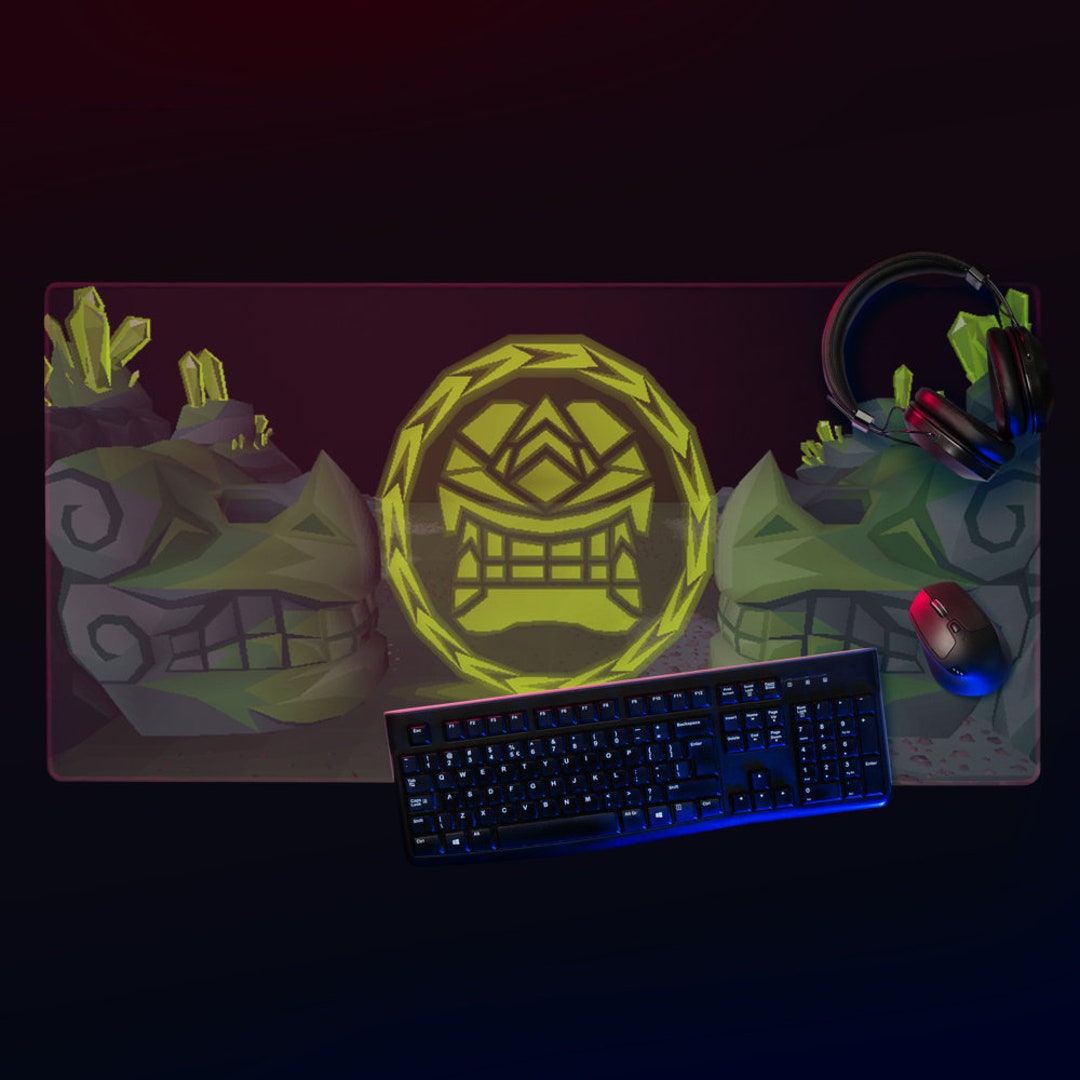 Oldschool Runescape Desk Mat Olm Doors, Chambers of Xeric, Gaming Mouse ...