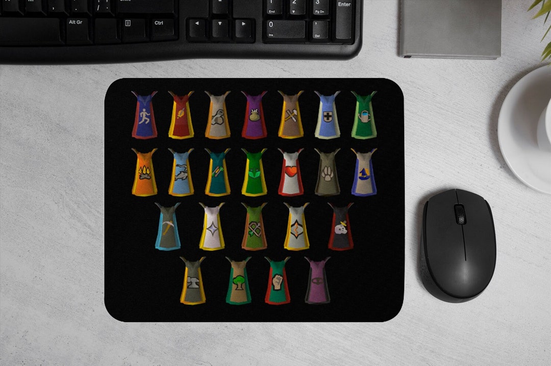 Oldschool Runescape Mousepad Skillcapes, OSRS Gift, Gaming Mousepad - Etsy