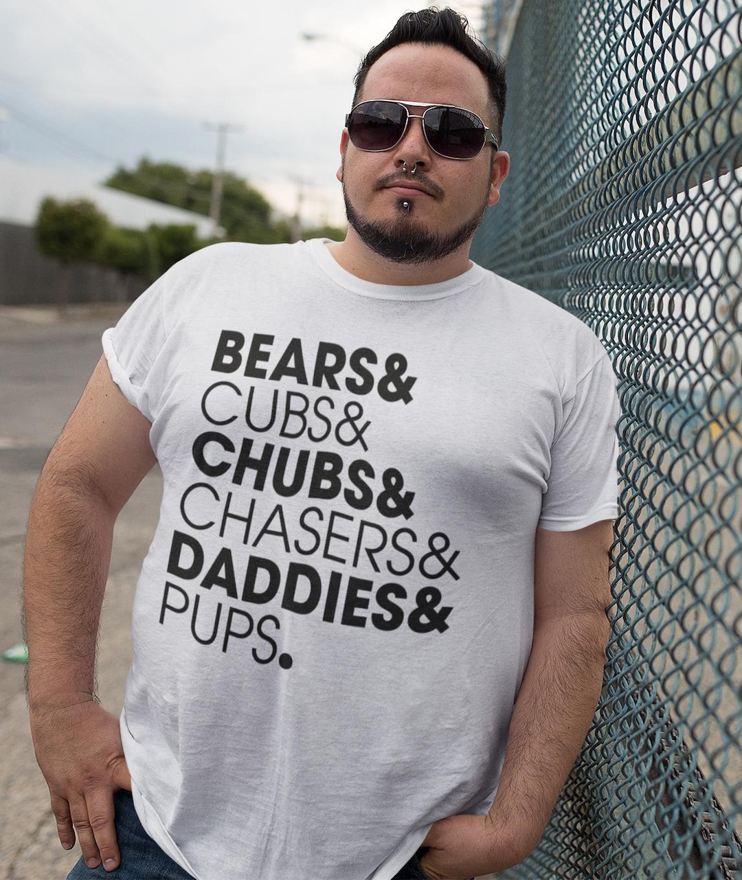 Bears Cubs Chubs Chasers Daddies Pups T-shirt | Gay Bear Pride Tee ...