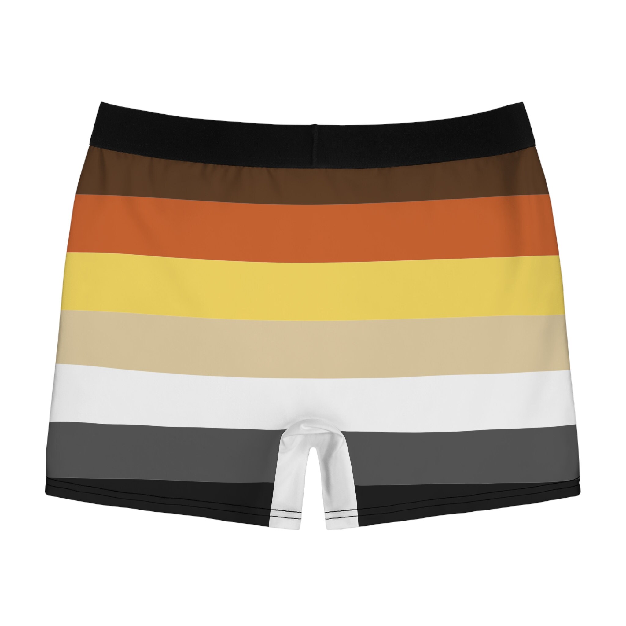 Gay Bear Pride Flag Boxer Briefs LGBTQIA, LGBTQ Underwear, Queer ...