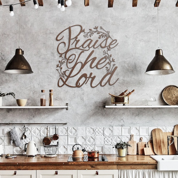 Farmhouse Godly Kitchen Sign - Etsy
