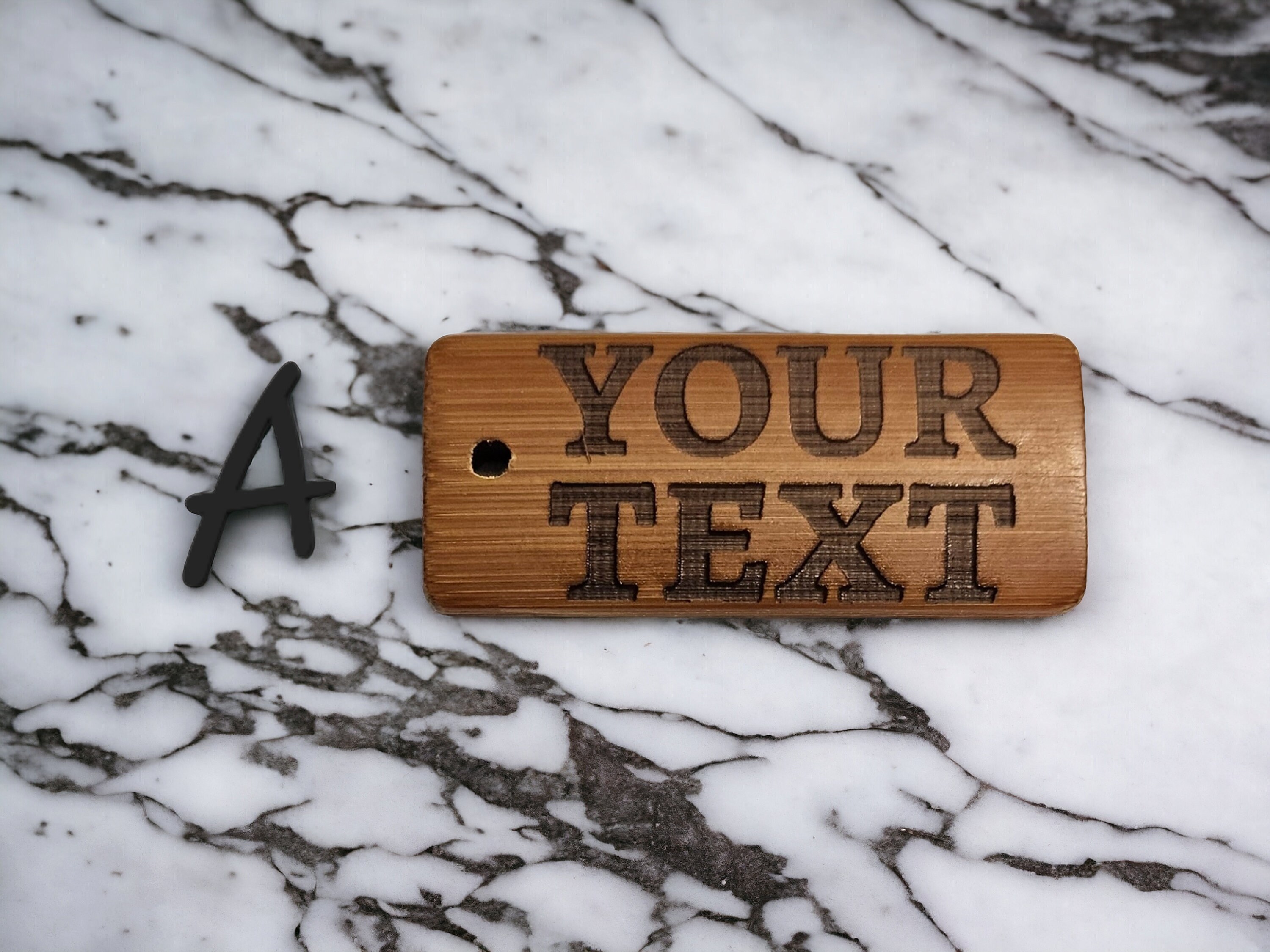 Custom Wooden Key Chain - Etsy