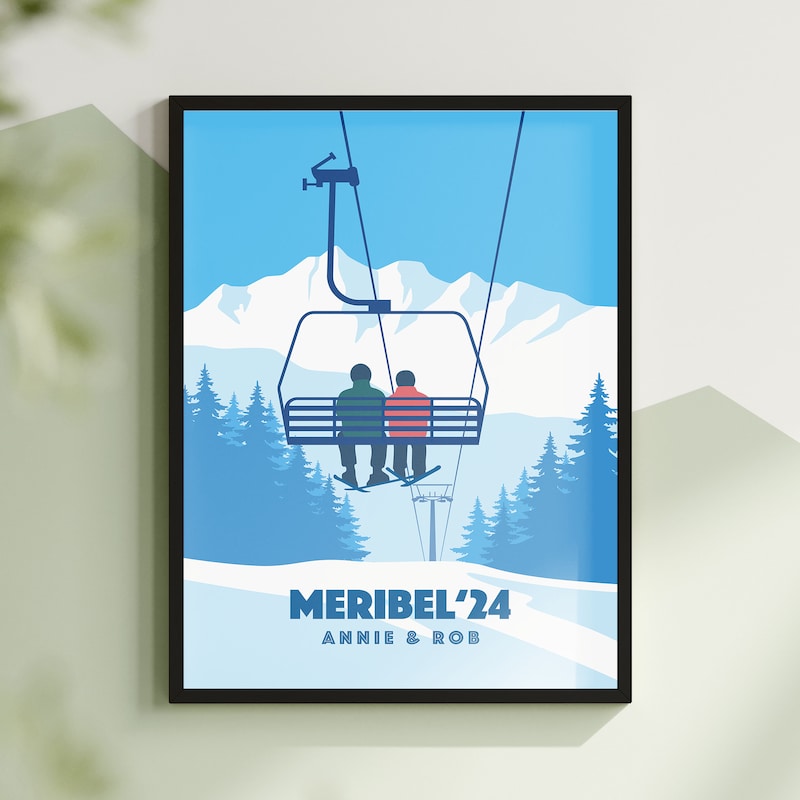 Ski Poster - Etsy