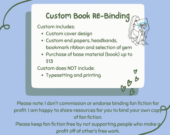 Custom Book Binding Services, Novel Book Rebinding, Bookbinding, Special Book Editions ...