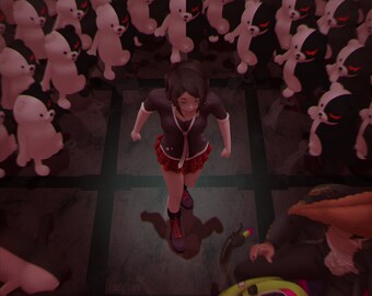 Mukuro Ikusaba danganronpa Cosplay Print - Etsy