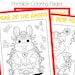 Year of the Rabbit | Printable Coloring Pages | Chinese New Year ...